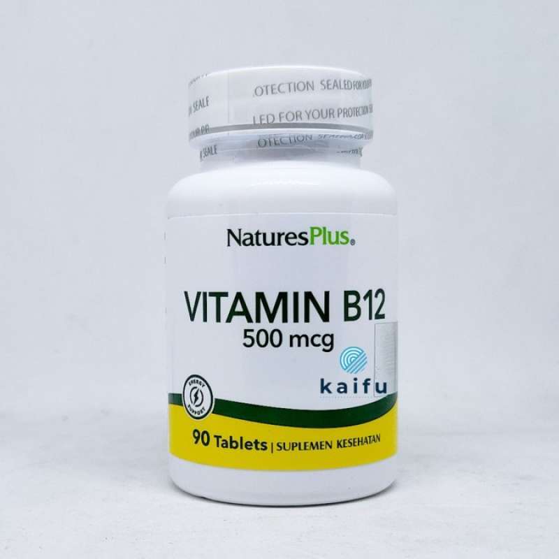 Promo Natures Plus Vitamin B12 500mcg - 90 Tablet Diskon 33% Di Seller ...