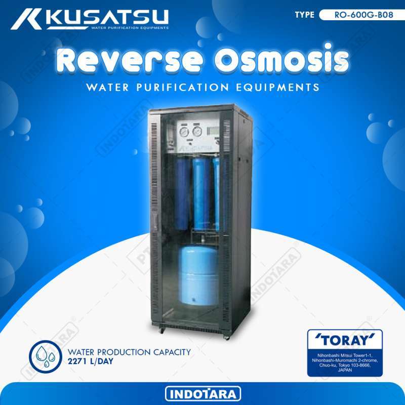 Jual Steel Box Reverse Osmosis Kusatsu Ro-600g-b08 - With Tank Inside Di Seller Pt Indotara ...