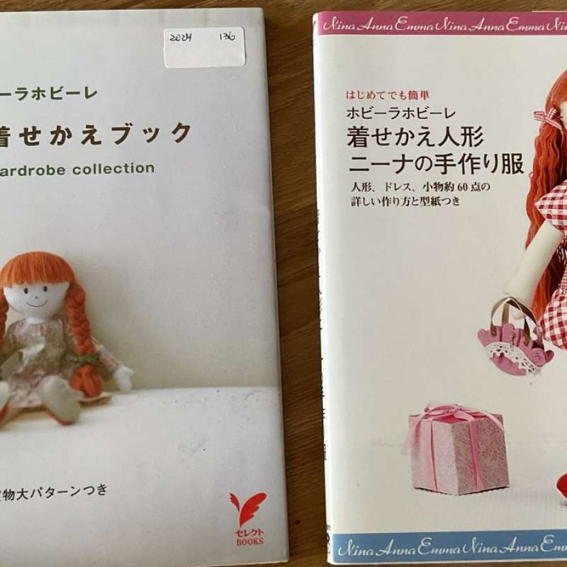 Promo Ori 2024 - 135 Doll Nina Wardrobe Collection (2 Books) Diskon 21% ...