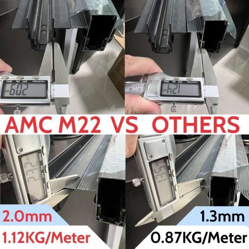 Promo P22 Rail 1.5 Meter Dimmable Magnetic Track Light System Rel Lampu ...