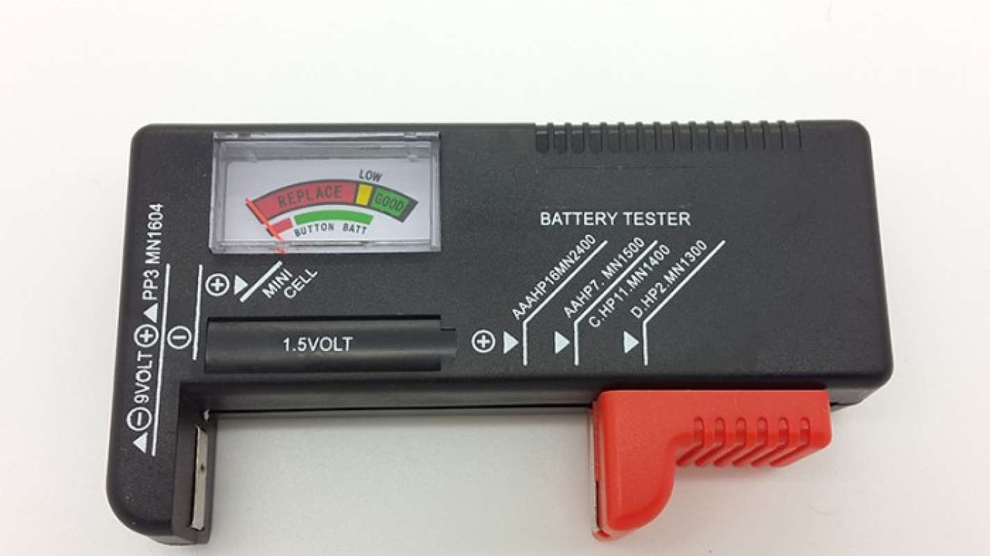 Promo Tester Battery Universal/ Alat Test Baterai Analog Diskon 23% Di ...