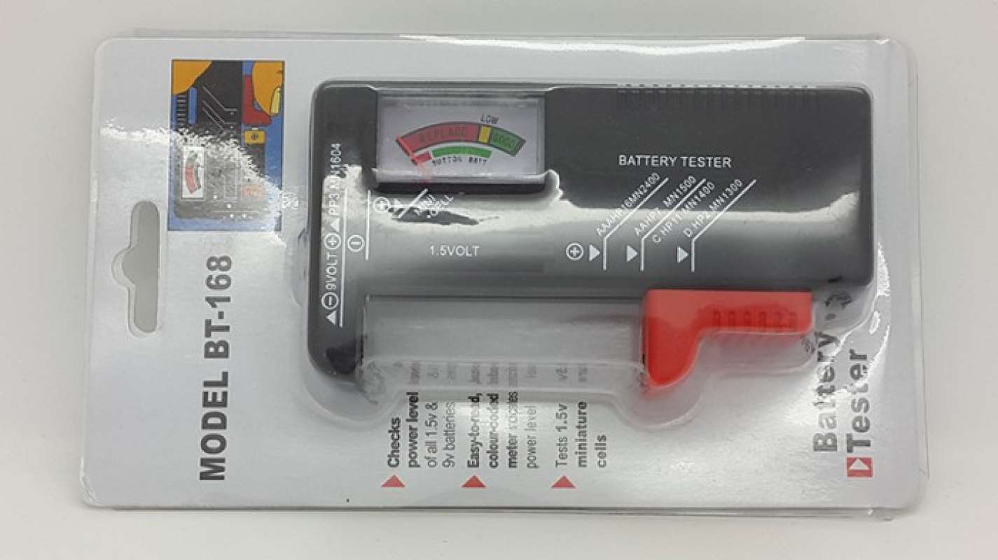 Promo Tester Battery Universal/ Alat Test Baterai Analog Diskon 23% Di ...