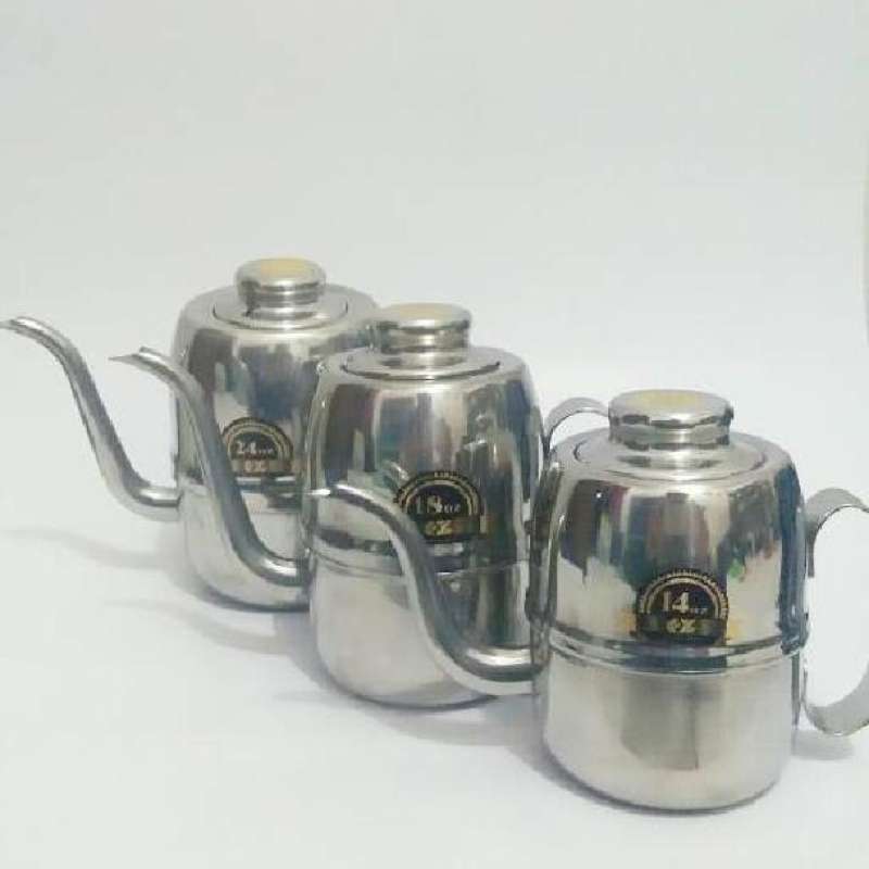 Jual Olive Kettle 540 Ml || Coffee Kettle || Alat Kopi Pot Di Seller ...