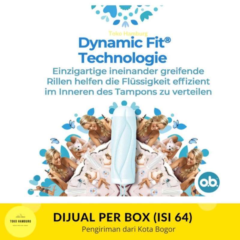 Jual Tampon Ob Pro Comfort Mini Per Box Isi 64 Di Seller Pro-id ...