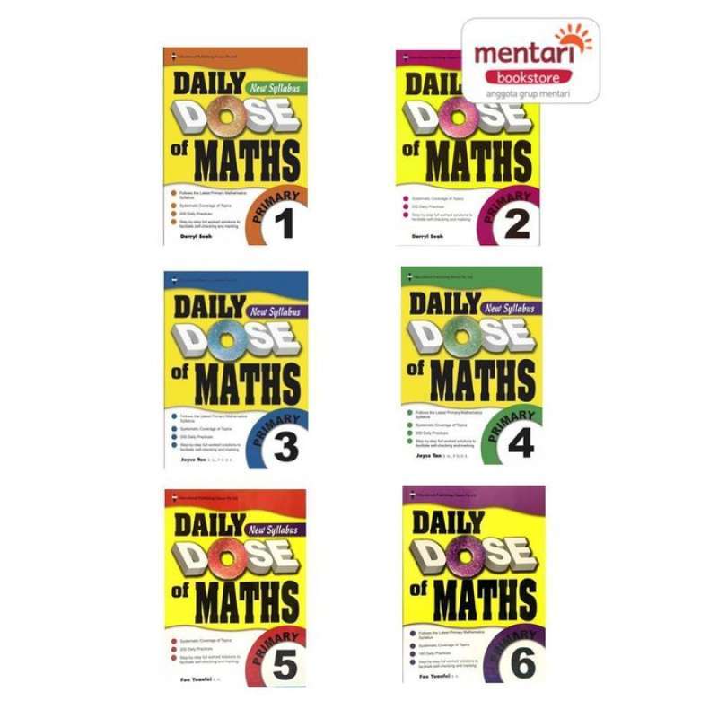 Promo Daily Dose Math | Buku Pelajaran Matematika Sd Diskon 23% Di ...