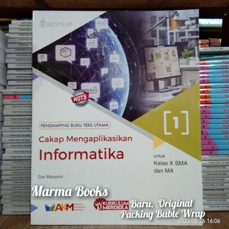 Promo Buku Informatika Kelas 10 Sma Kurikulum Merdeka / Platinum Diskon ... Promo Buku Informatika Kelas 10 Sma Kurikulum Merdeka / Platinum Diskon ...