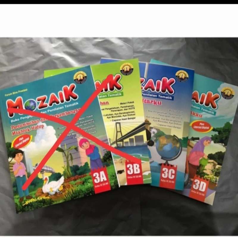 Promo Paket Mozaik Tematik Untuk Sd Kelas 3 Tema 3c 3d Kurikulum 2013 Diskon 23% Di Seller ...