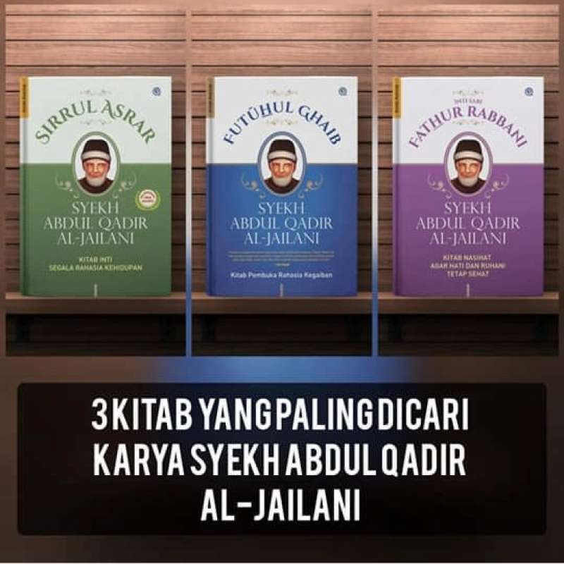 Promo 3 Kitab Karya Syekh Abdul Qadir Al Jailani Diskon 23% Di Seller ...