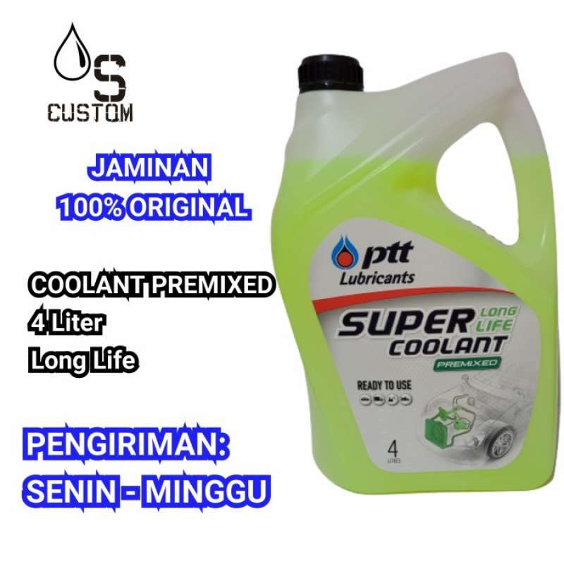 Promo Coolant Radiator Ptt Super Coolant Long Life 4 Liter Diskon 33% ...