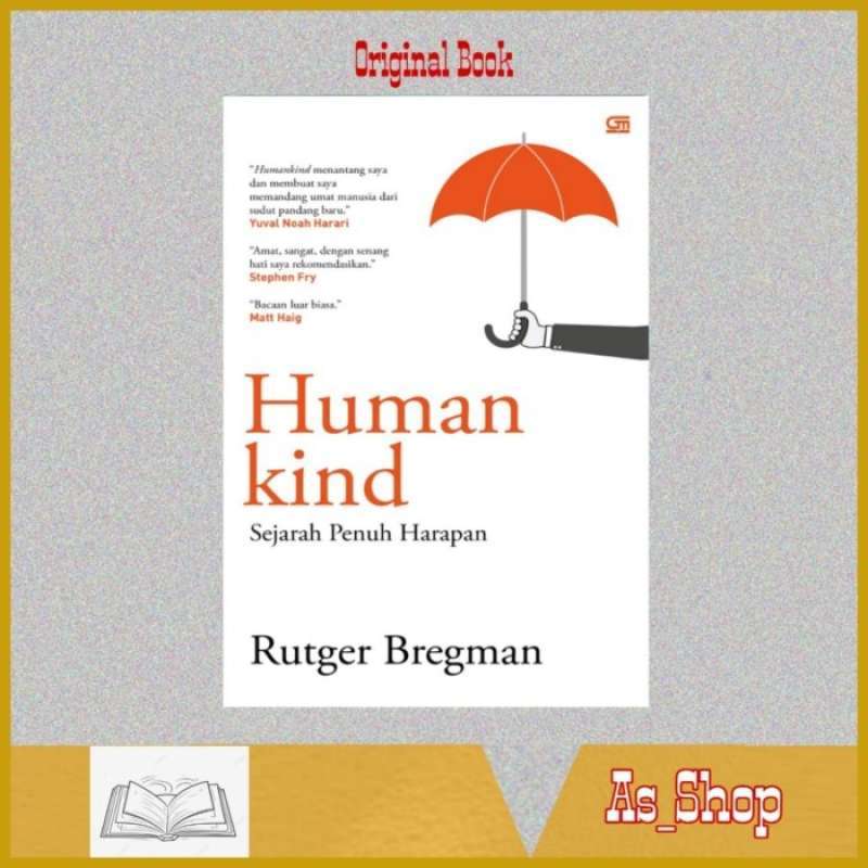 Promo Humankind Sejarah Penuh Harapan Rutger Bregman Diskon 23% Di ...
