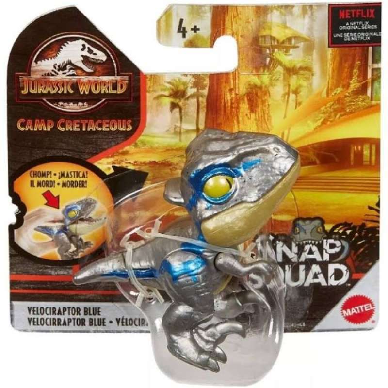 Promo Jurassic World Snap Squad Velociraptor - B - B Diskon 10% Di ...