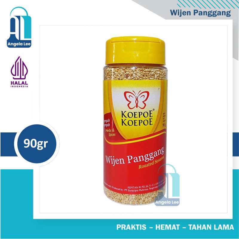 Promo Koepoe Koepoe Wijen Panggang Roasted Sesame Biji Wijen Halal 90gr ...