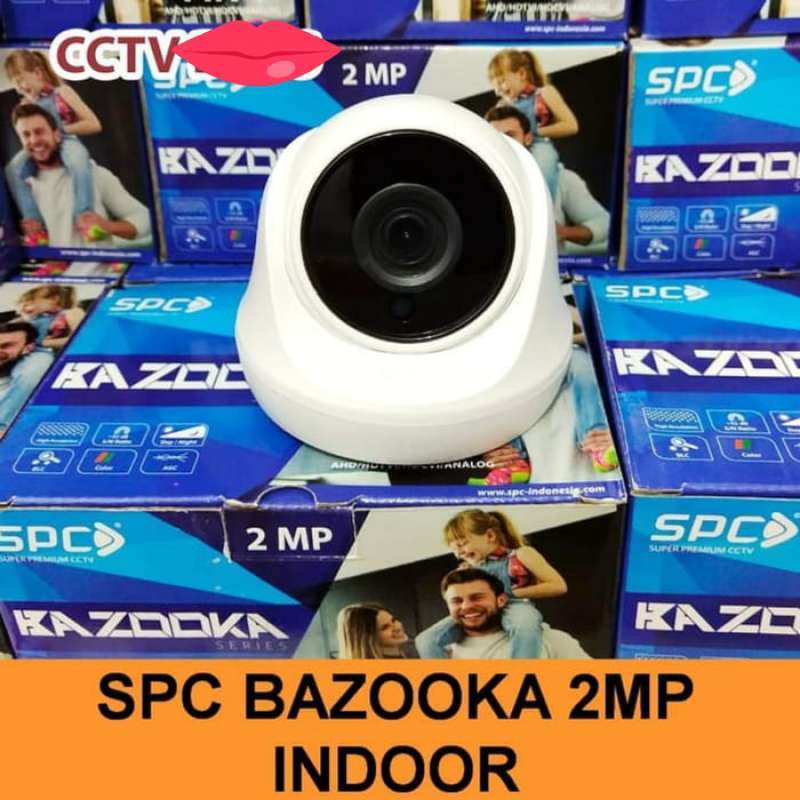 Promo Camera Spc Bazooka 2 Mp 1080p Camera Indoor 4 In1 / Camera Dome ...