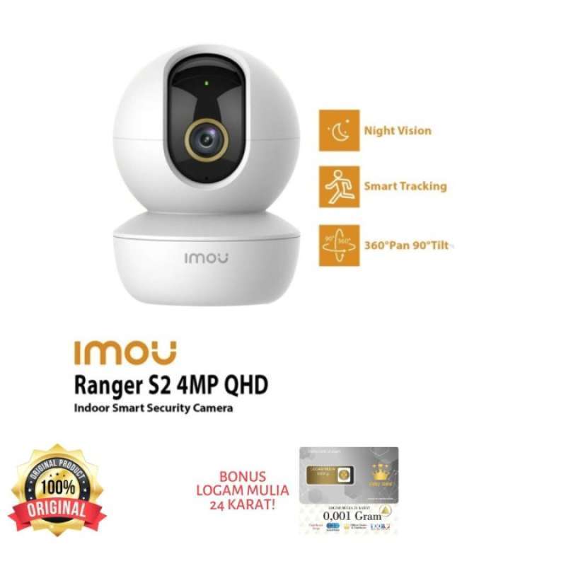 Promo Imou Ranger S2 4mp Qhd Smart Security Camera Indoor Diskon 23% Di ...