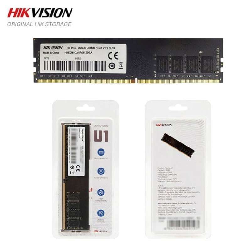 Promo Hikvision Value Ddr4 4gb I 8gb Pc21300 2666mhz Desktop Memory Pc ... Promo Hikvision Value Ddr4 4gb I 8gb Pc21300 2666mhz Desktop Memory Pc ...