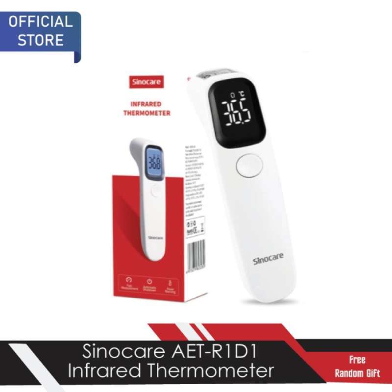 Promo Sinocare Termometer Infrared Aet-r1d1 - Infrared Thermometer ...
