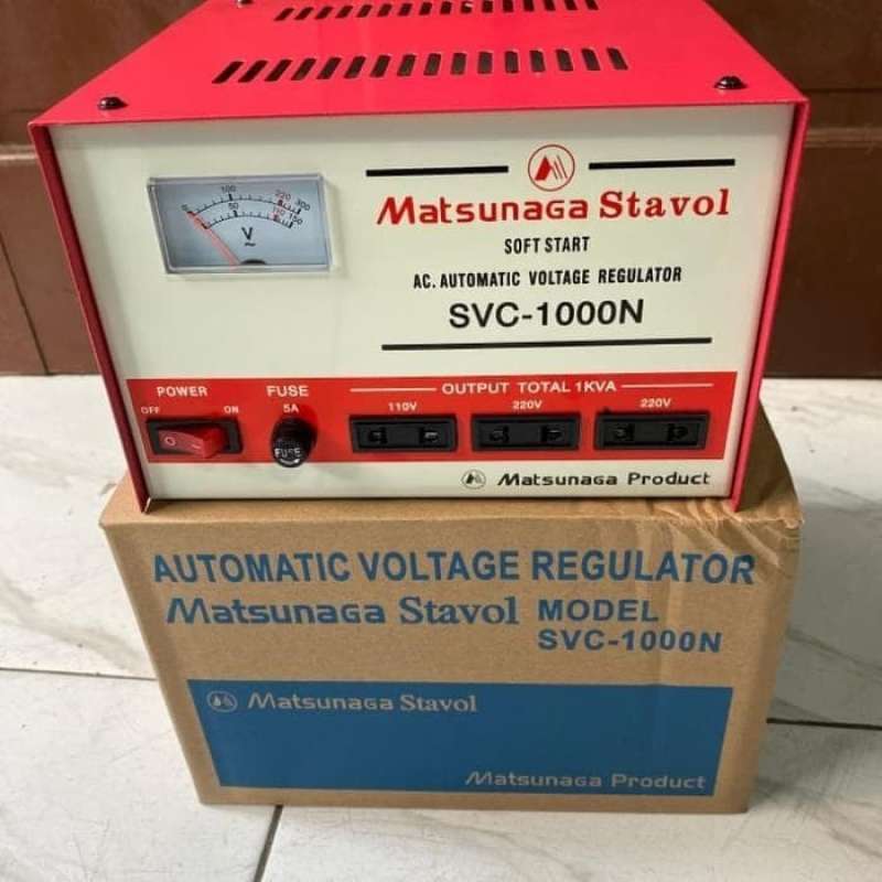 Promo Stabilizer Matsunaga 1000watt 1000 Watt 1000w Stavol Svc-1000n Diskon 23% Di Seller ...