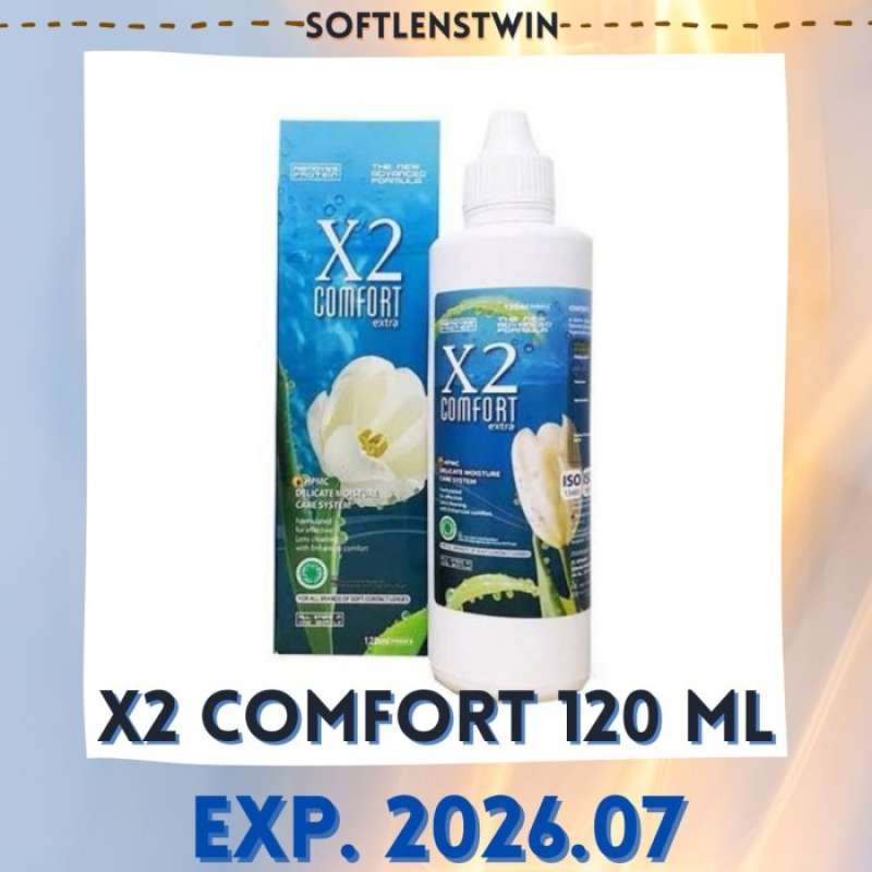 Jual Air Softlens / Cairan Softlens X2 Comfort 120 Ml Di Seller Pro-id ...