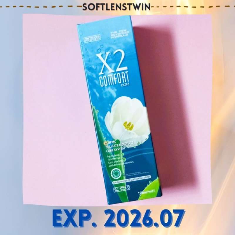 Jual Air Softlens / Cairan Softlens X2 Comfort 120 Ml Di Seller Pro-id ...