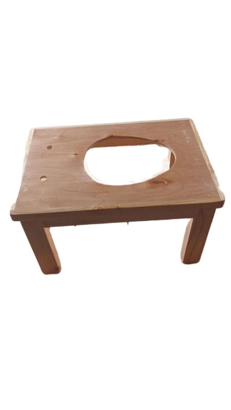 Jual Wc Toilet Duduk Kayu Closet Wc Duduk Kayu Portable - Dengan Tutup ...