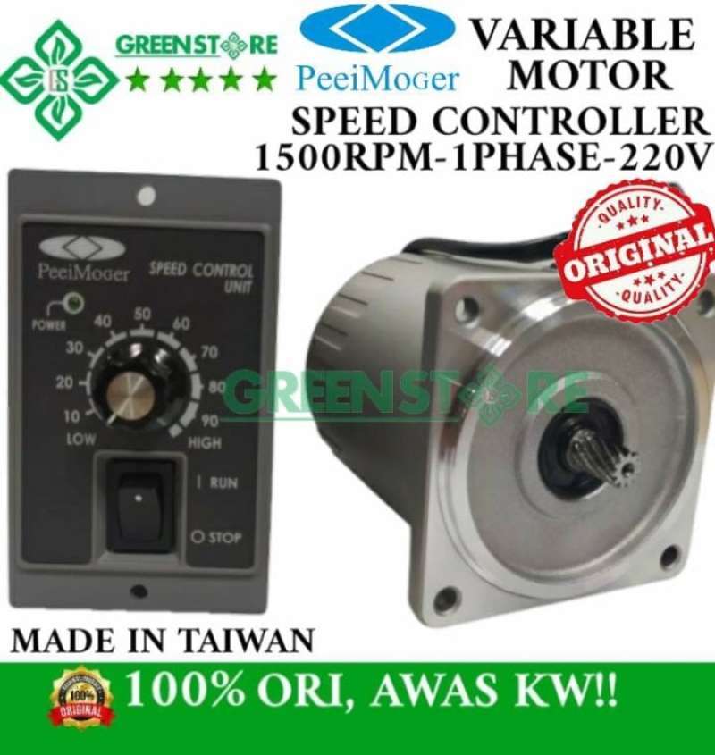 Promo M5ik120u-cfv 120watt 4pole 220v Peeimoger Motor Variable Speed ...