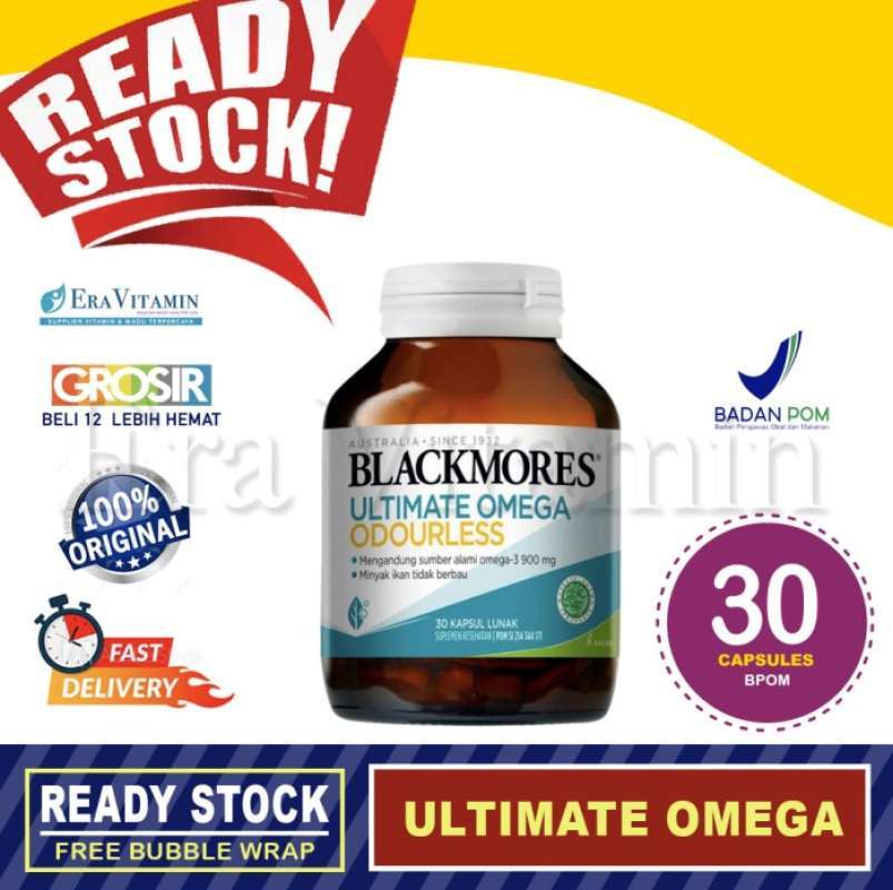 Promo (kalbe) Blackmores Ultimate Omega 150 Capsules Diskon 33% Di ...