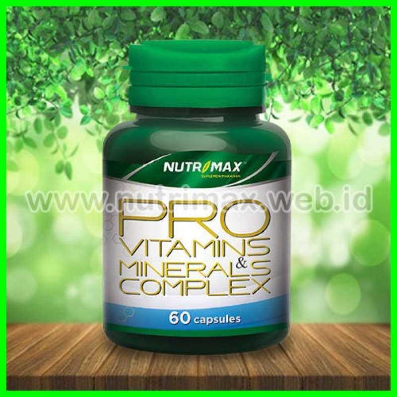 Promo Nutrimax Pro Vitamins & Minerals Complex/coral Calcium Vitamin Mineral Diskon 33% Di ...