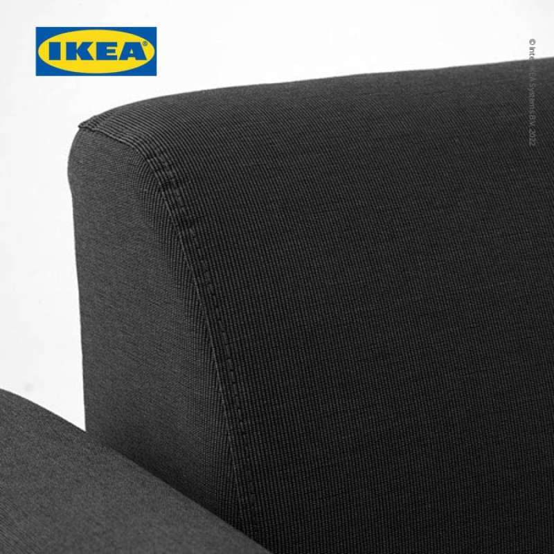 Jual Ikea Hemlingby Sofa 2 Dudukan Abu-abu Tua Minimalis Di Seller ...