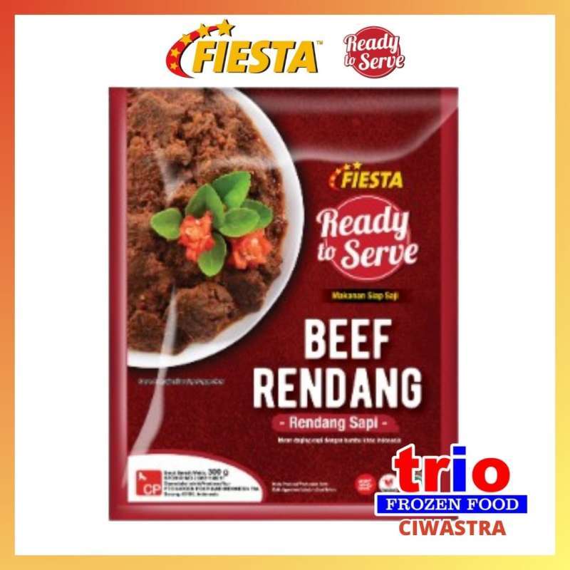 Promo Fiesta Ready To Serve Beef Rendang - 300gr Diskon 2% Di Seller ...