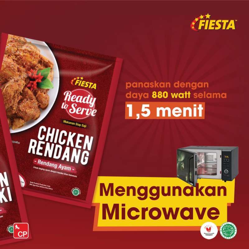 Promo Fiesta Ready To Serve Beef Rendang - 300gr Diskon 2% Di Seller Trio Frozen Ciwastra ...