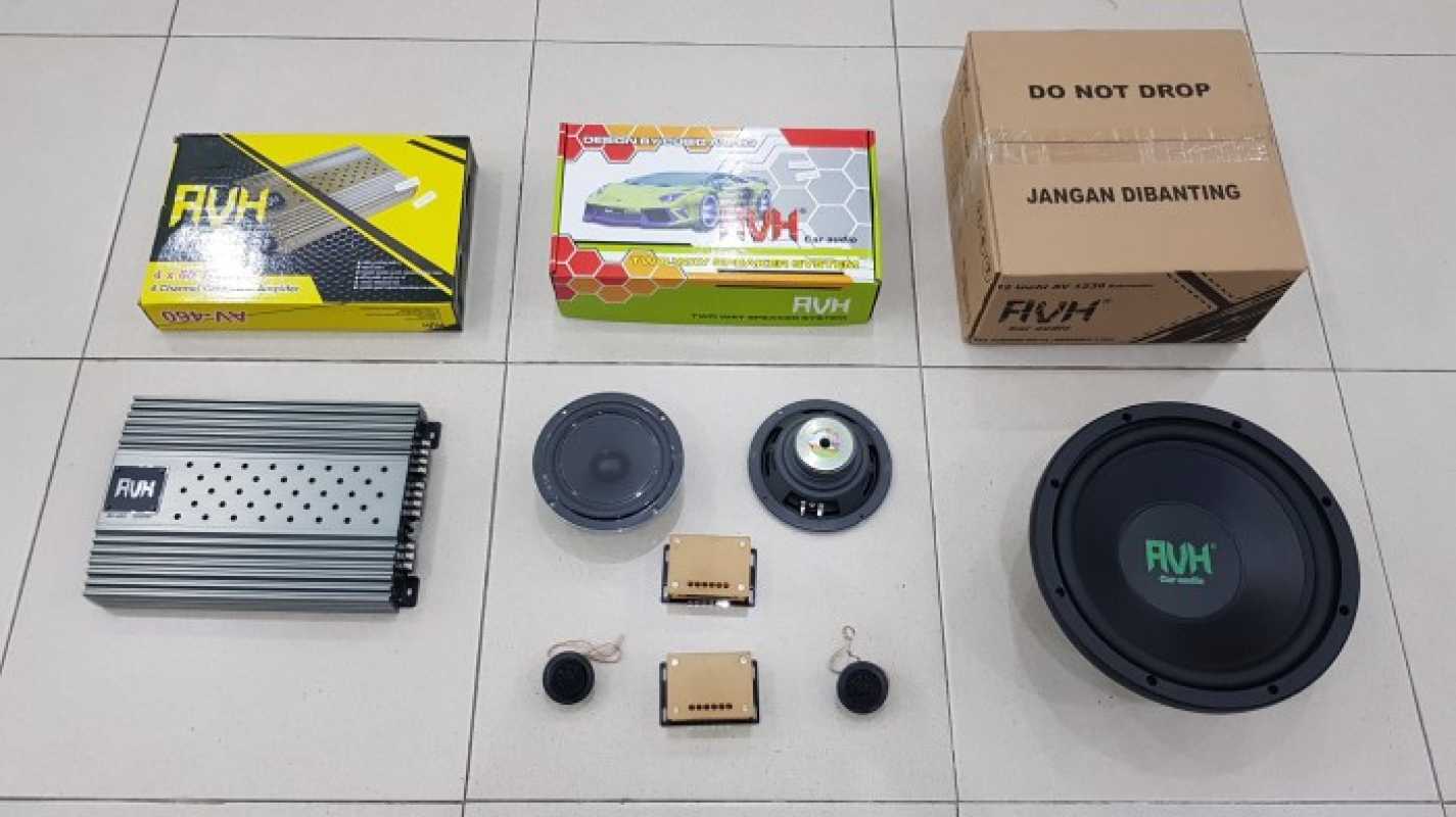 Promo Paket Audio Avh Power 460 Subwoofer Speaker Split Super Sound ...