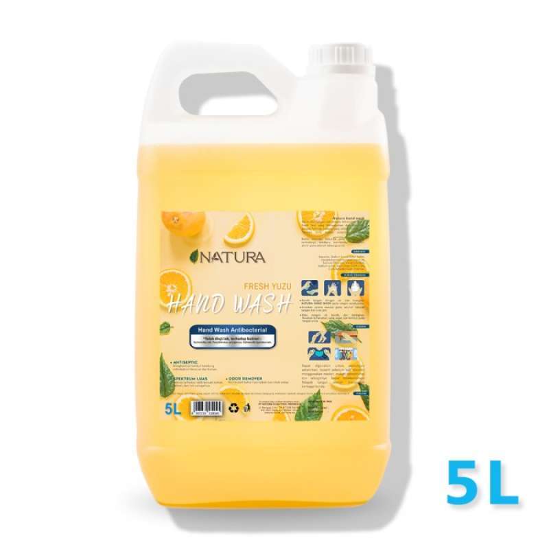Promo Natura Real Clean Hand Wash 5 Liter - Sabun Cuci Tangan ...