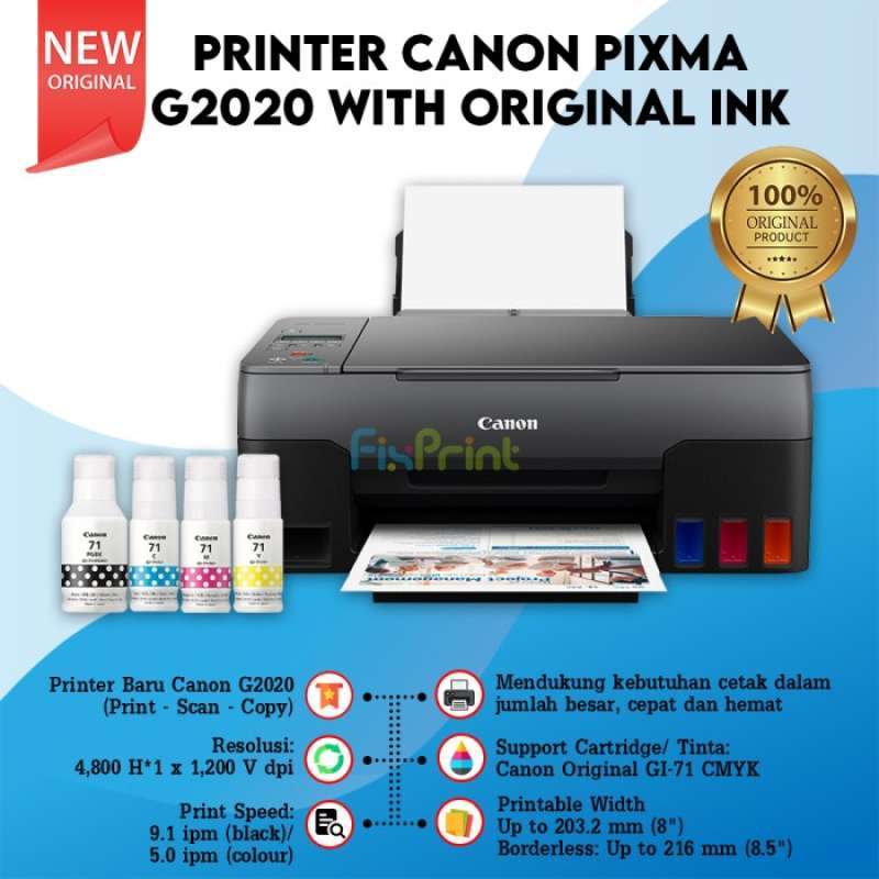 Promo Printer Canon G2020 G-2020 G 2020 Printer Multifungsi Print Scan ...