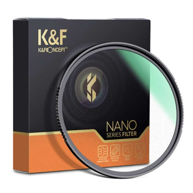 Promo K&f Concept Filter 82mm 82 Mm Nano X Black Pro Mist Diffusion 1/2 ...