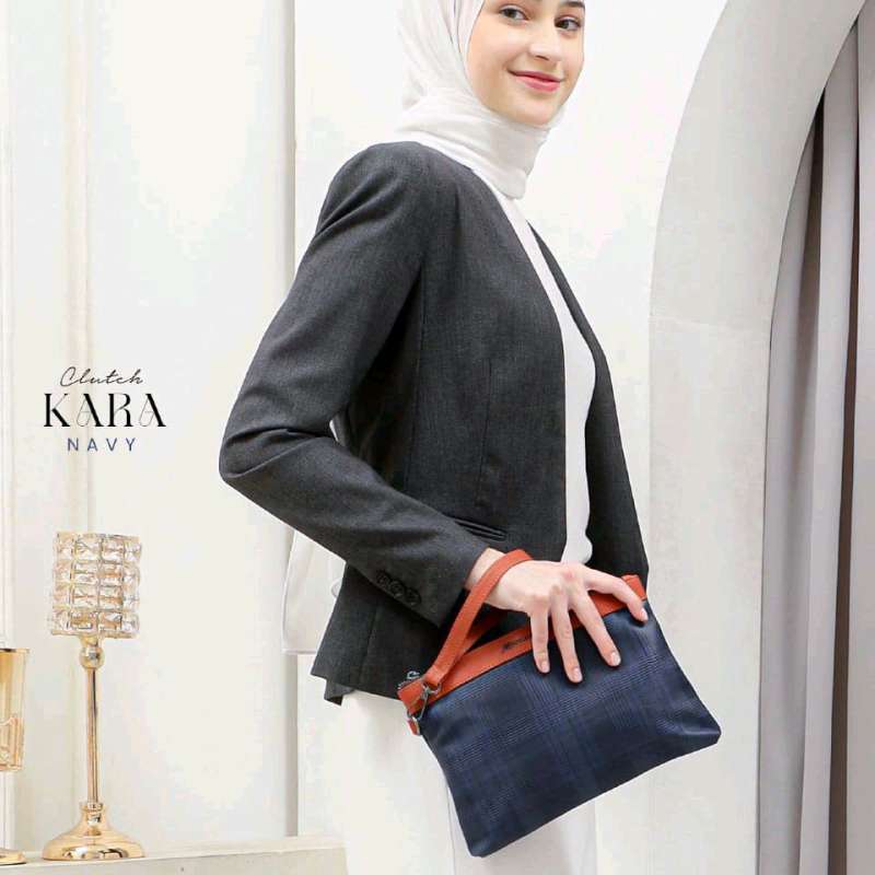 Jual New Tas Clutch Tas Wanita Tas Wanita Simple Muat Banyak Tas Kara ...