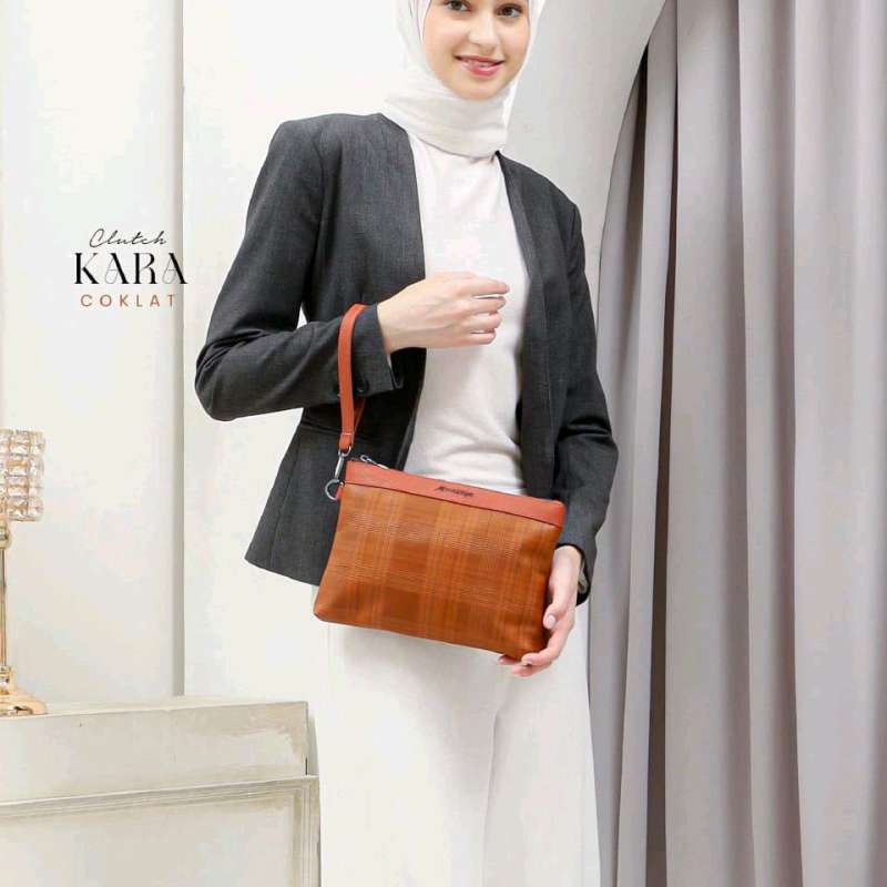 Jual New Tas Clutch Tas Wanita Tas Wanita Simple Muat Banyak Tas Kara ...