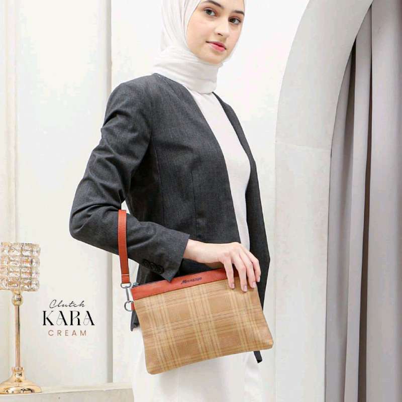 Jual New Tas Clutch Tas Wanita Tas Wanita Simple Muat Banyak Tas Kara ...