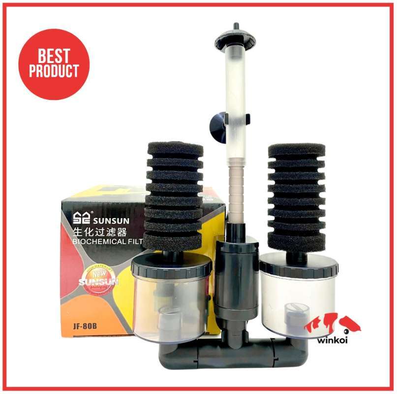 Jual Sunsun Jf-80b Bio Foam Filter Aquarium Aquascape Biochemical ...