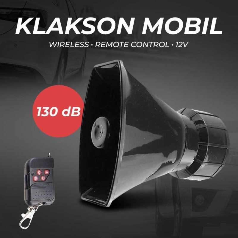 Jual Zeappai Klakson Mobil Motor Wireless Remote Control Horn 12v ...