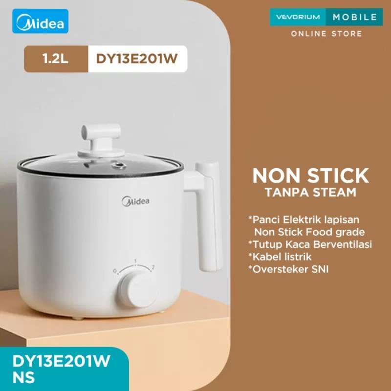 Jual Midea 1.2l Electric Cooker Pot Panci Listrik Serbaguna Kukus ...