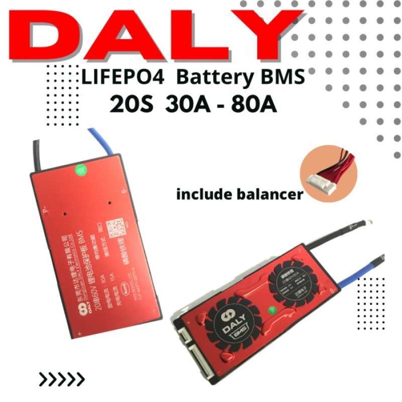 Jual Daly Bms 20s 60v Lifepo4 30a,40a,50a,60a,80a Di Seller Circlet - Cengkareng Timur, Kota ...