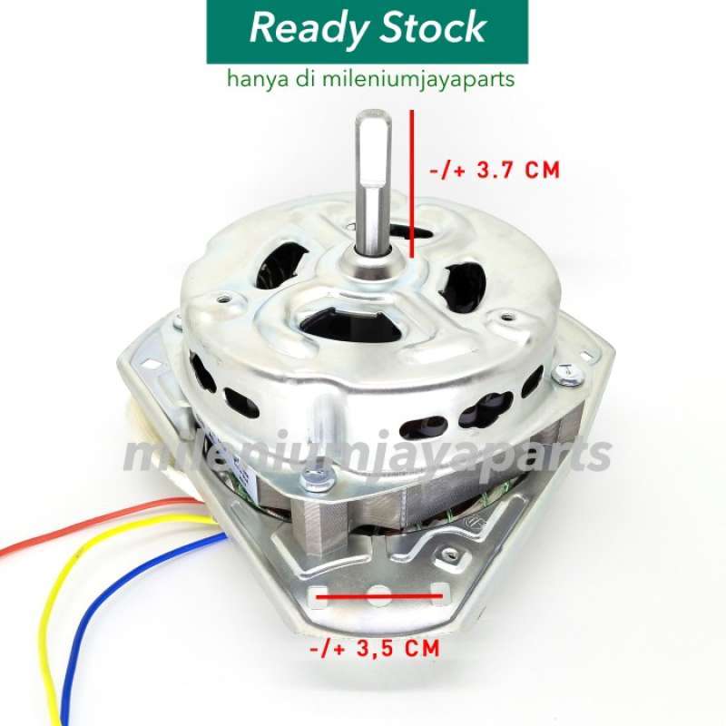 Jual Dinamo Pengering Mesin Cuci Sanyo Aqua / Motor Spin Umum Kaki 3 Di Seller Circlet ...