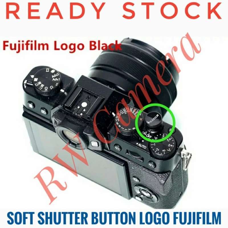Jual Soft Shutter Button Logo Fujifilm Tombol Xt20 Xt2 Xt3 Xt30 Shuter Fuji Di Seller Circlet ...
