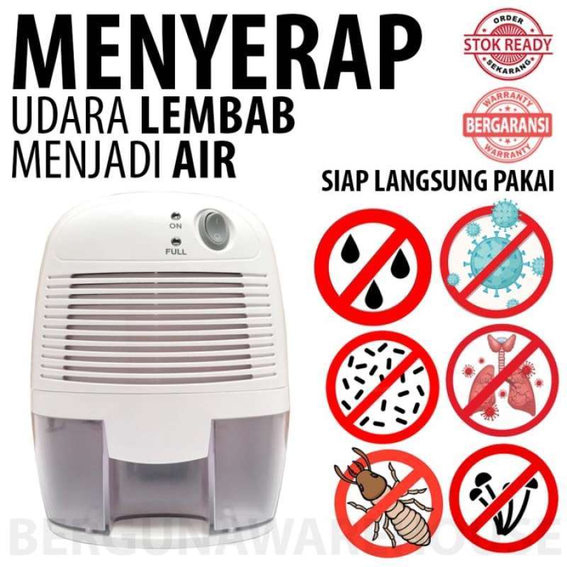 Jual Dehumidifier Penyerap Udara Lembap Bagus Serap Air Hawa Basah Di ...