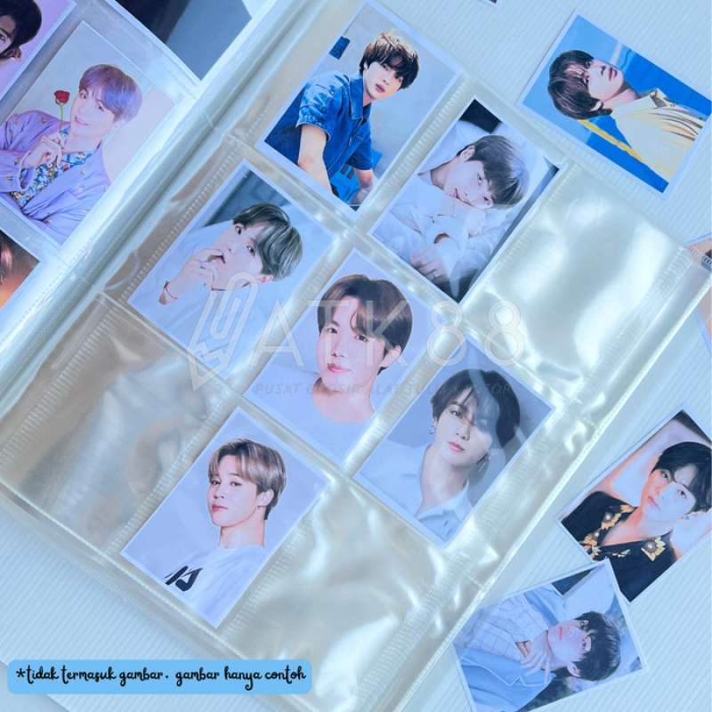 Jual Album Foto Polaroid Cover Transparan Photocard Organizer A4 270 ...