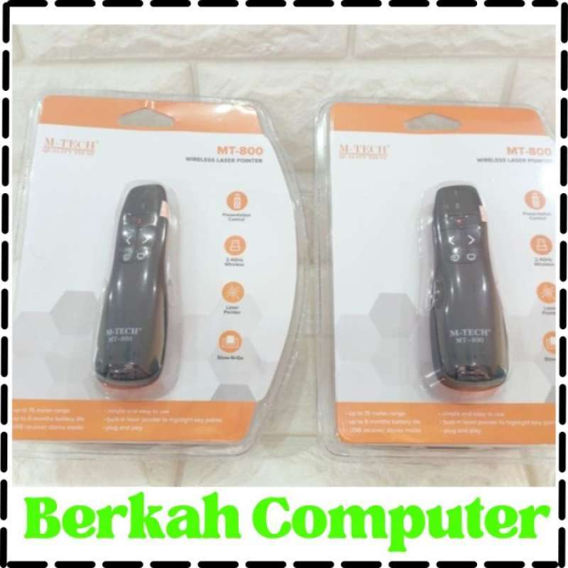 Promo Laser Pointer Wireless Mt-800 Mtech Diskon 23% Di Seller Lepimu Store - Cengkareng Barat ...