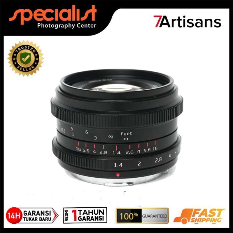 Jual Lensa 7artisans 35mm F1.4 Full Frame For Panasonic Leica L-mount ...