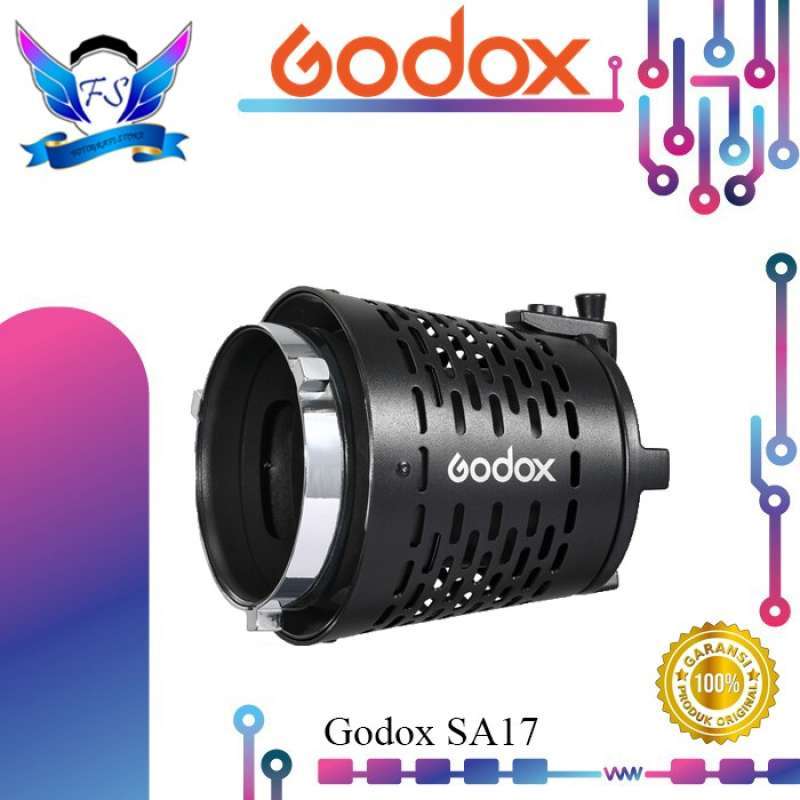 Jual Godox Sa17 / Sa-17 Bowens Mount To Projection Attachment Mount ...