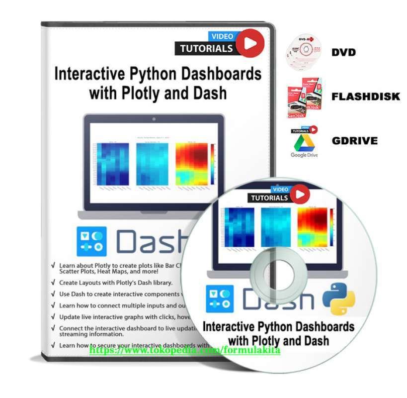 Jual Video Tutorial Interactive Python Dashboards With Plotly And Dash 0285