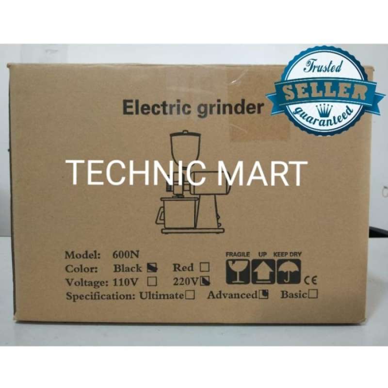 Promo Mesin Giling Kopi Listrik / Coffee Grinder N600 /600n Black ...